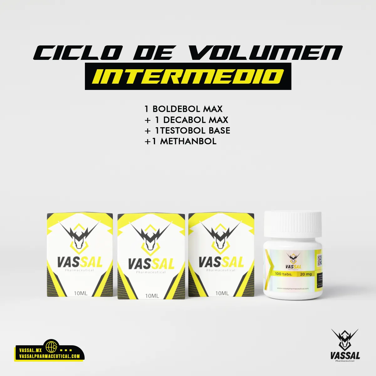 Ciclo de Volumen Intermedio 3 Viales 1 Oral - Vassal