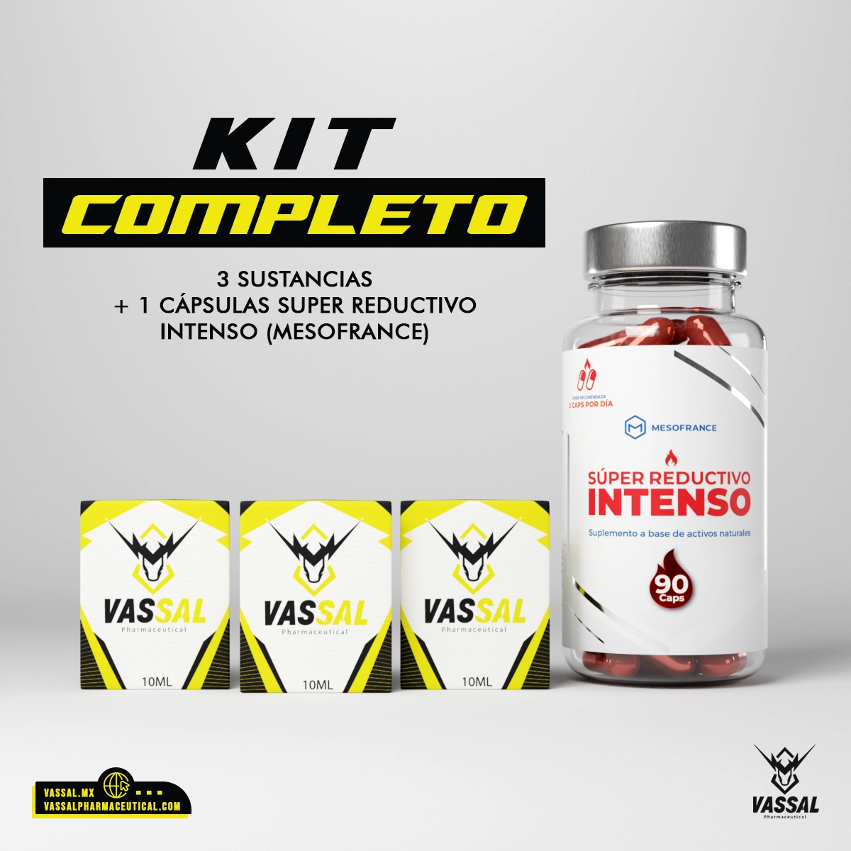 3 Vassal + Reductivo Intenso - Vassal