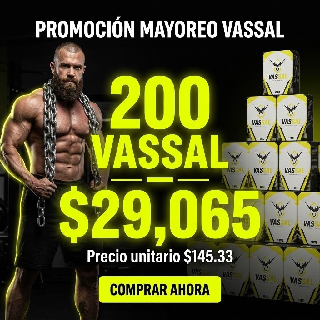 Pack Vassal: 20 Viales o Tabletas - Inicia tu Negocio